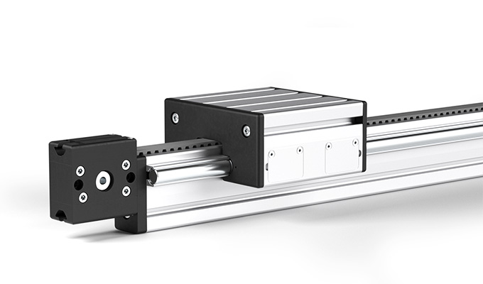 Linear guides with toothed belt drive | Paletti Profile Systems
